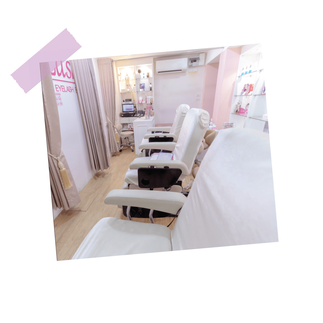 Lashury สาขาต่างๆ บน BTS และ MRT - Lashury eyelash Salon